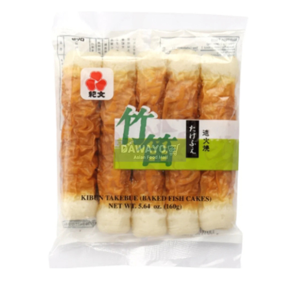 KIBUN chiguwa Takebu Oden 160g -Frozen surimi rolls made from ground fish meat – Dawayo.de