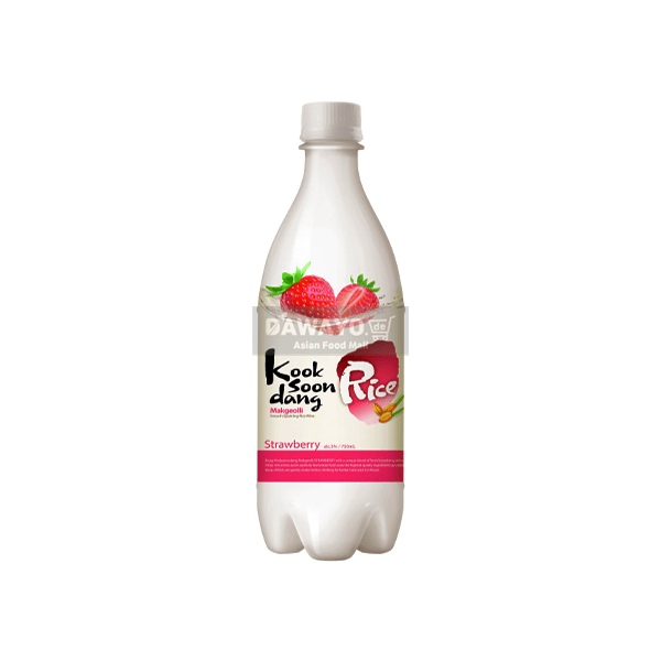Kooksoondang Reis Makgeolli Erdbeere 750ml (+Pfand) – Dawayo.de