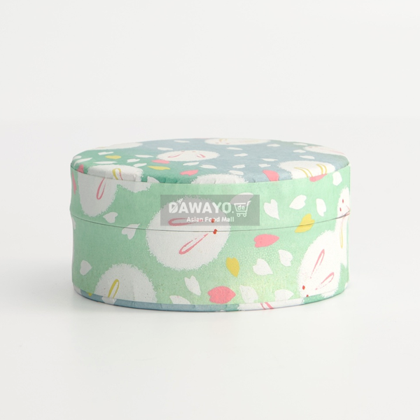 sMatcha mit Kaninchen-Usagi-Behälter 7,5 x 3,3 cm 30 g Grün – Dawayo.de