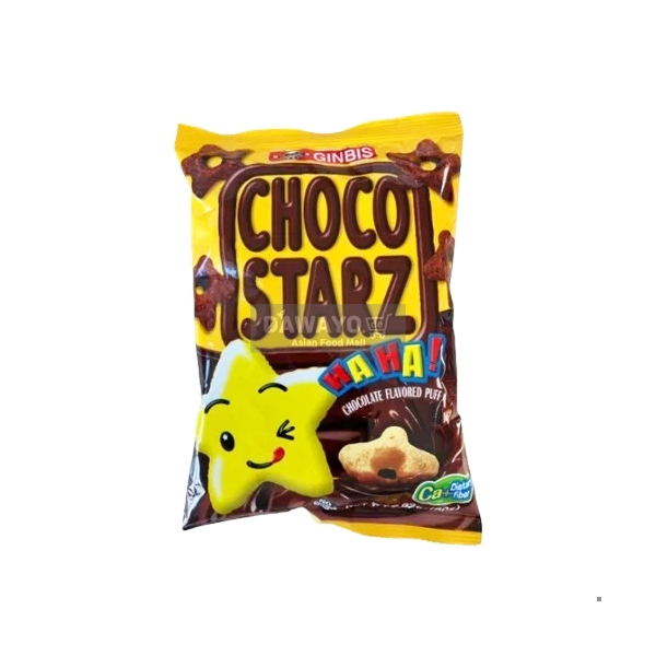 Ginbis Chocolate Soaked Corn Puff Bag 80g – Dawayo.de